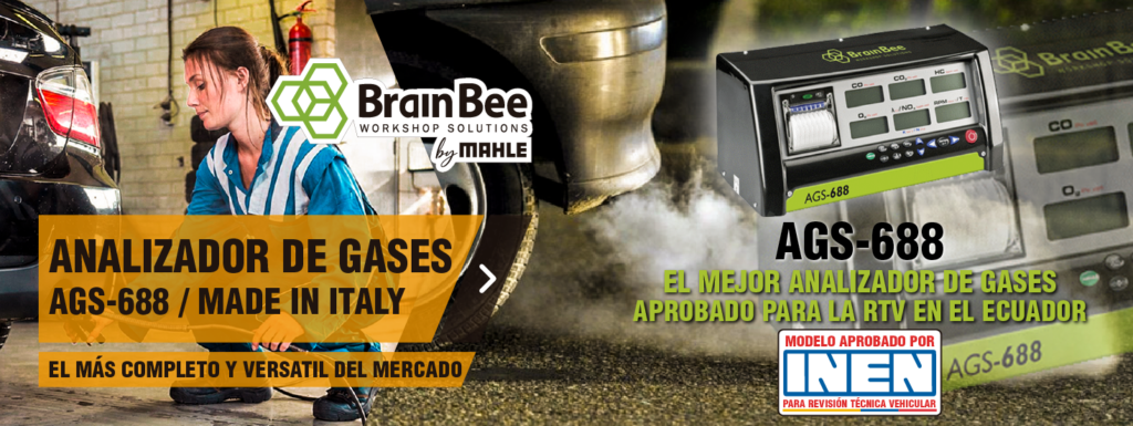 ANALIZADOR DE GASES AUTOMOTRIZ BRAIN BEE - MODELO AGS-688 - Globaltech