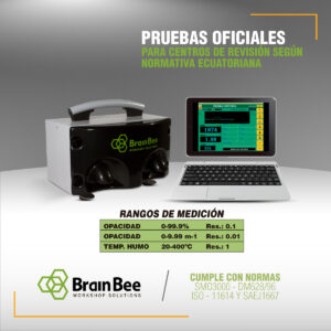 ANALIZADOR DE GASES AUTOMOTRIZ BRAIN BEE – MODELO AGS-688 – Globaltech Equipos Automotrices